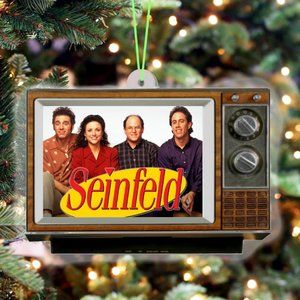 Telesca | Holiday | Seinfeld Cast Show Jerry George Tv Set Retro ...